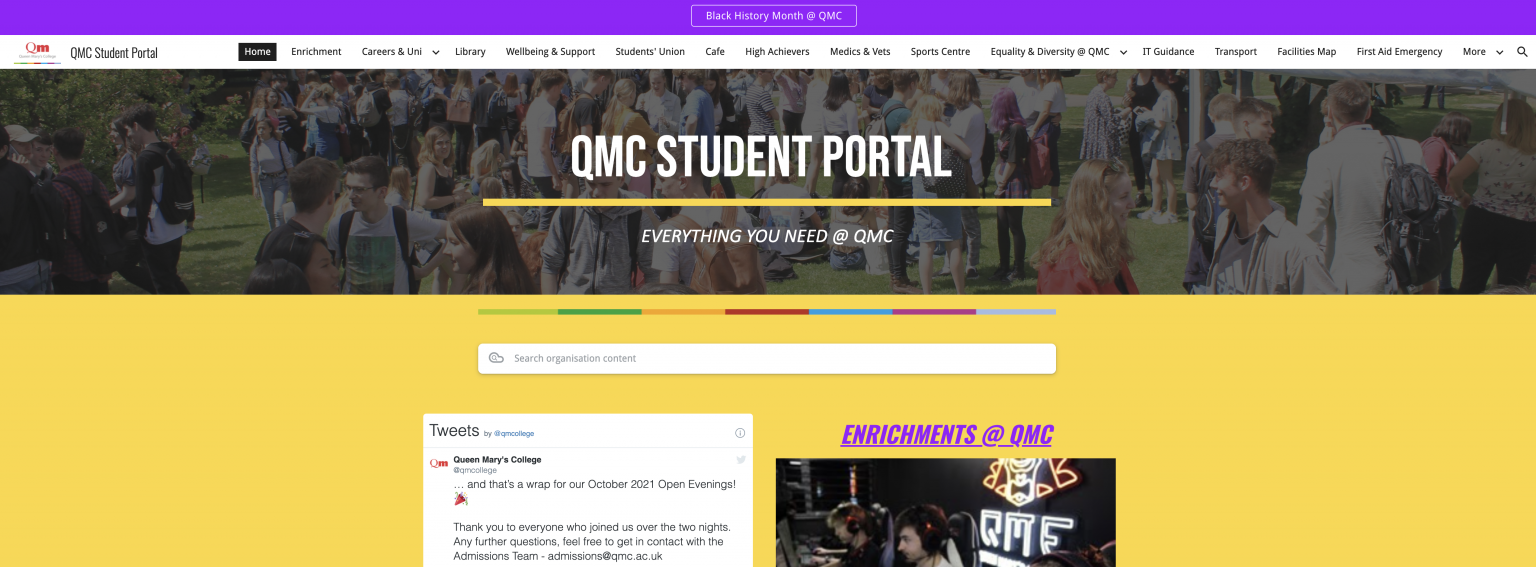 Students & Staff - Queen Mary's College