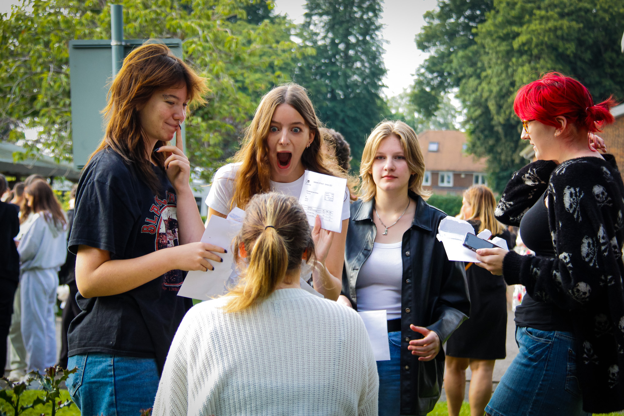 QMC Celebrates Outstanding Results - Queen Mary's College