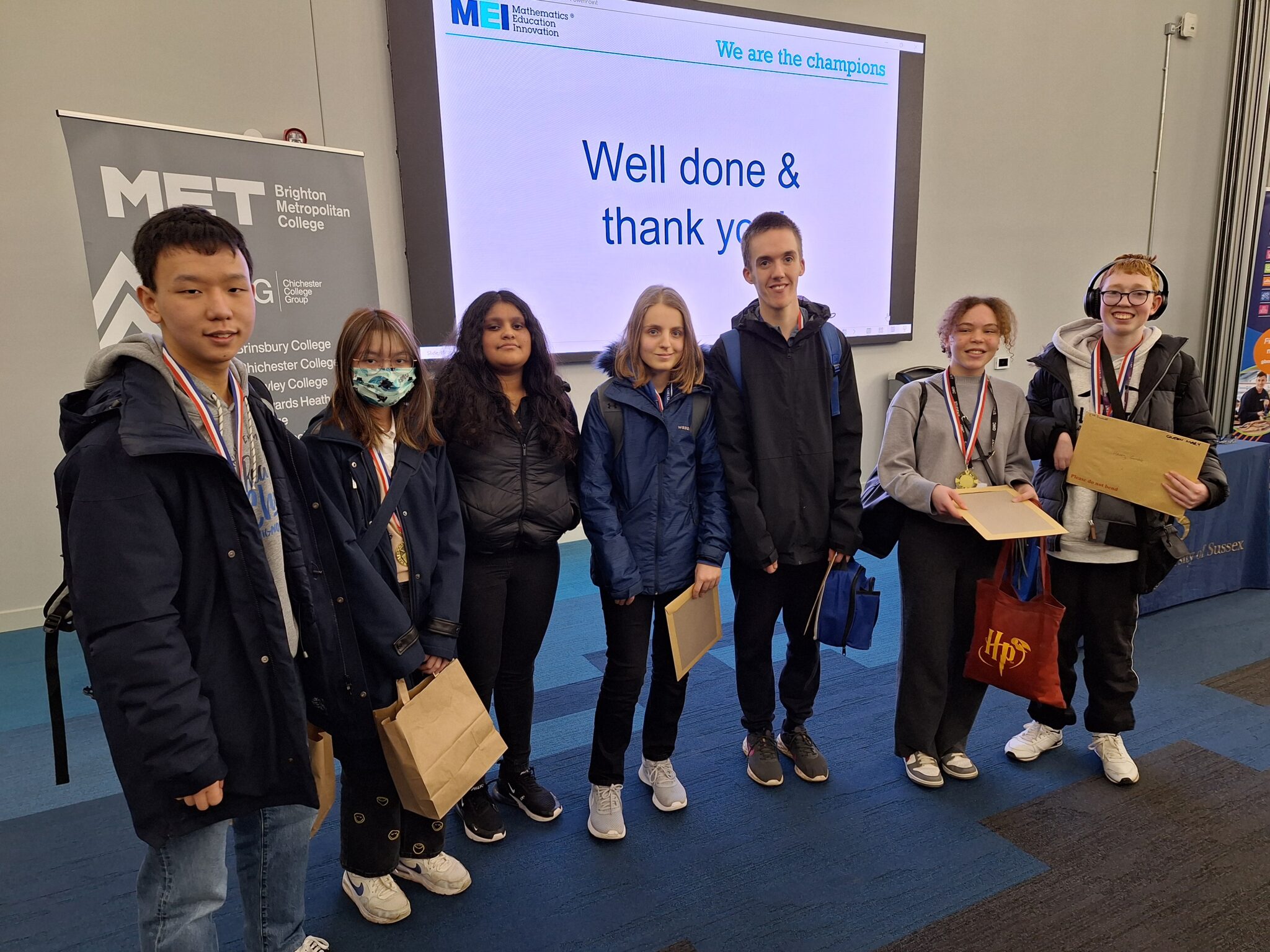 QMC Maths GCSE Students Triumph at the MEI Maths Finals - Queen Mary's ...